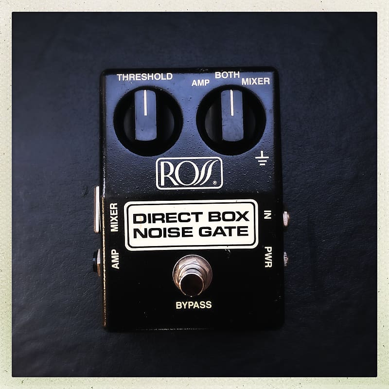 Ross R-40 Direct Box Noise Gate Pedal Black | Reverb