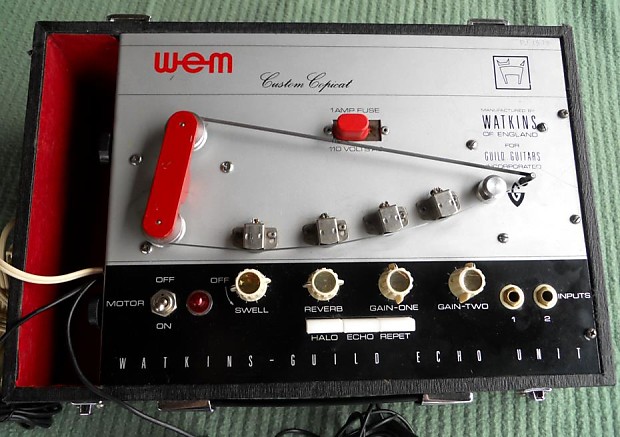 1966 Watkins WEM Guild Custom Copycat Delay Echo "Free | Reverb