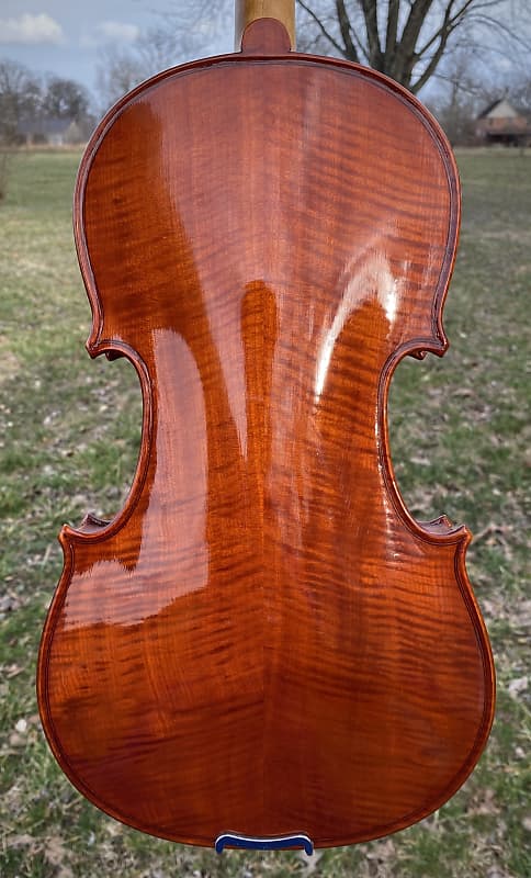 Nicest Cremona Chinese Violin I’ve Seen 4/4 2-Pc Flamed Back. | Reverb