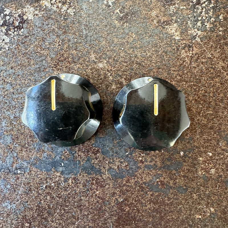 Fender Mustang Jaguar Jagstang Knobs aged | Reverb