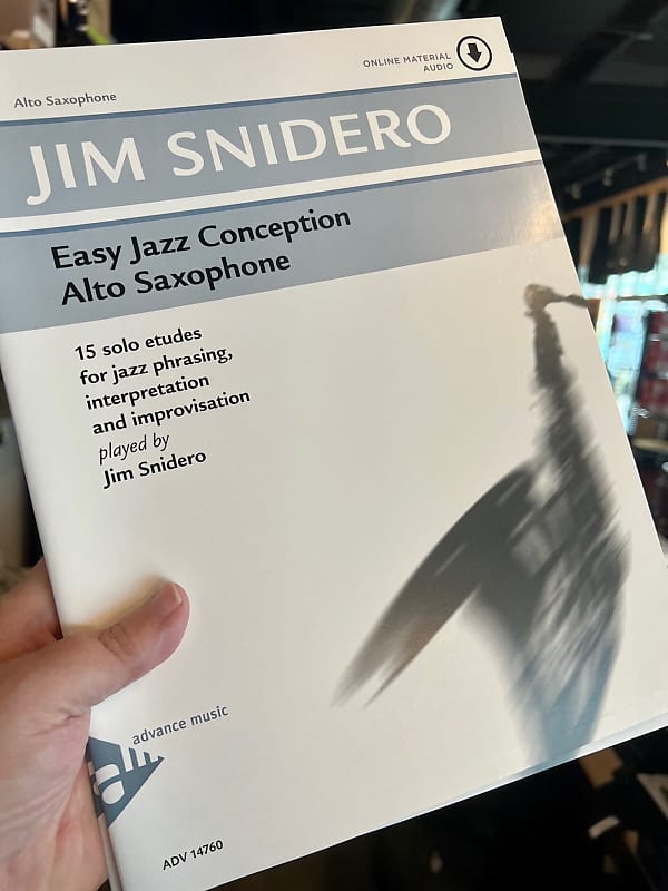 Jim Snidero Easy Jazz Conception Alto Saxophone | Reverb