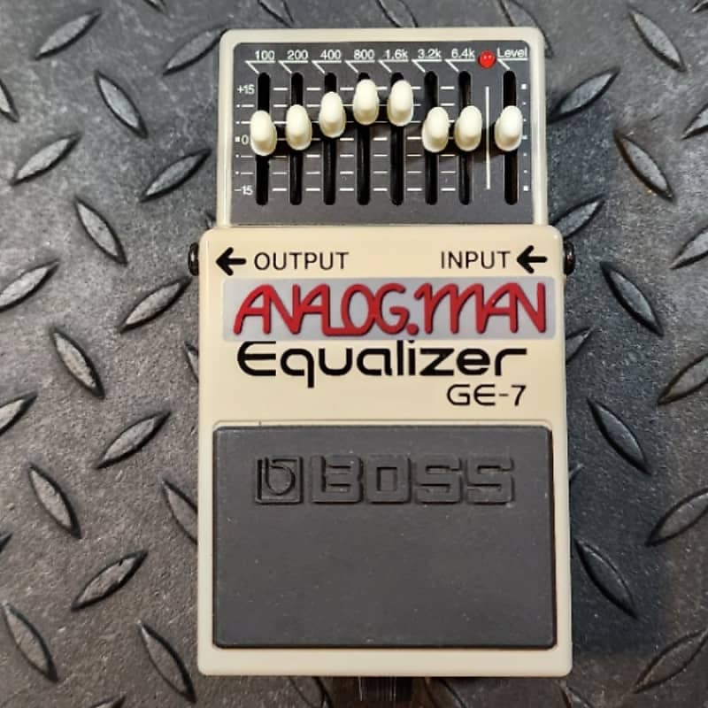 Analogman Boss GE-7 Graphic Equalizer Pro Mod EQ Taiwan | Reverb