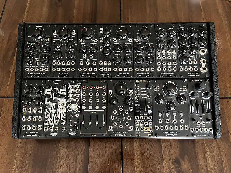 Erica Synths Custom Modular System 2021 - Black | Reverb