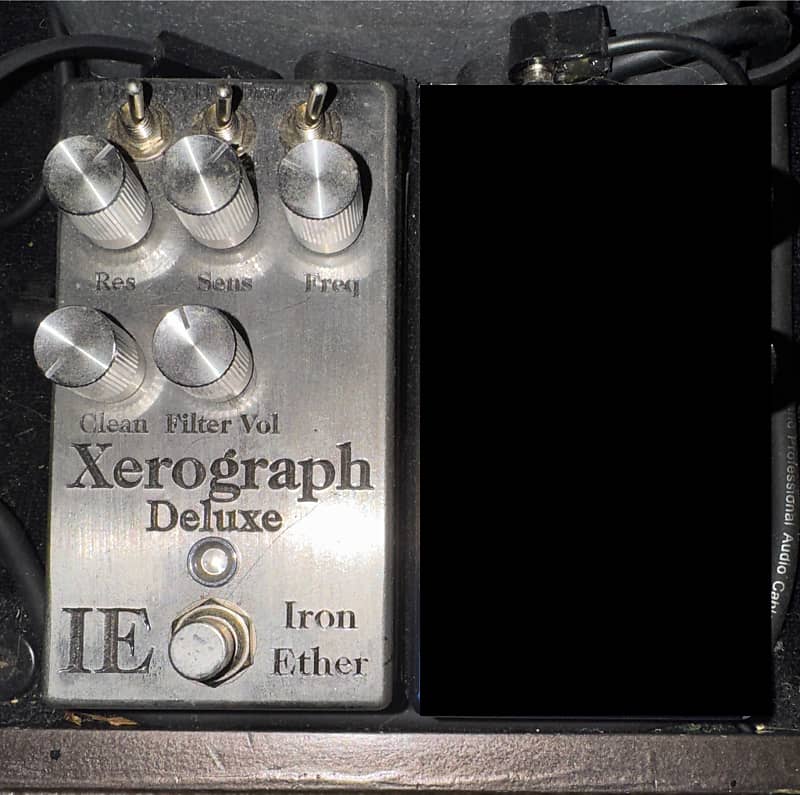 Iron Ether Xerograph Deluxe Mid 2010s - Silver | Reverb