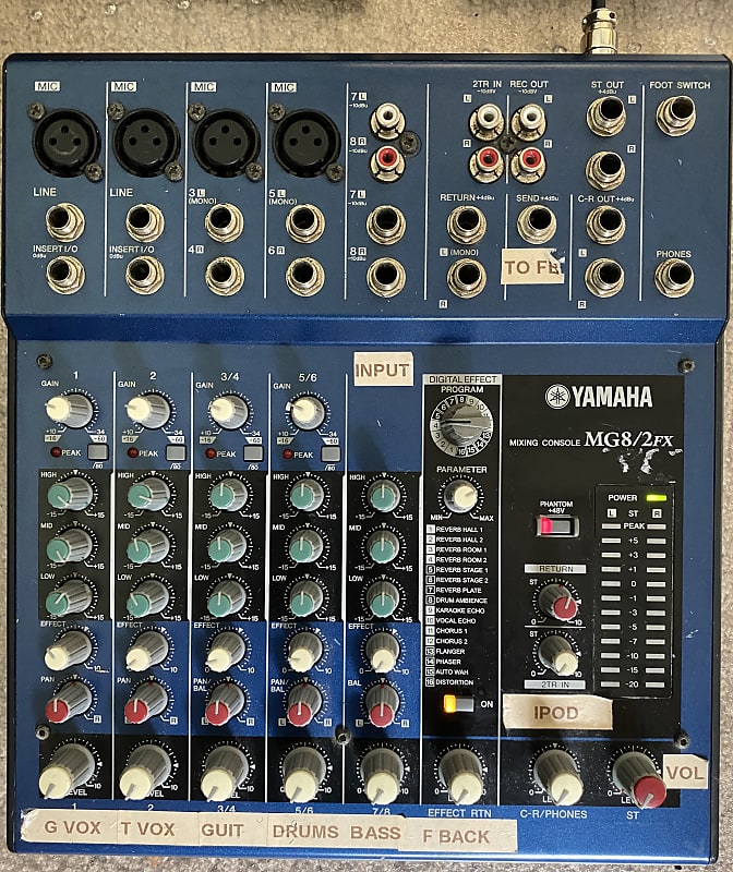 Yamaha MG8/2FX BLUE | Reverb Australia