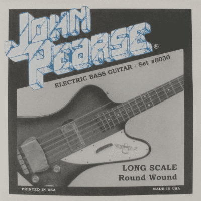 John Pearse JP6050 Bass Guitar Strings - Long Round | Reverb Canada