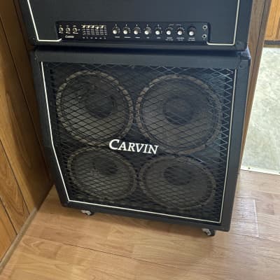 Carvin X-100B Half Stack 100W Tube Guitar Head + 4x12 Cab | Reverb