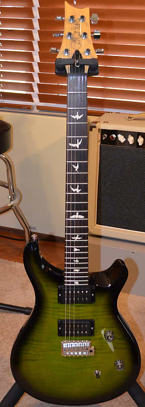 PRS CE 24 Eriza Verde - Smokeburst with Gig Bag | Reverb UK