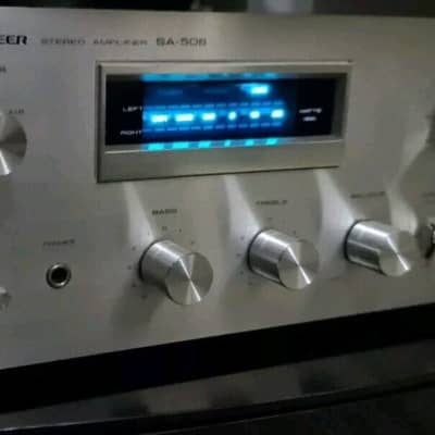 VINTAGE PIONEER BLUE LINE STEREO AMPLIFIER/MADE IN | Reverb