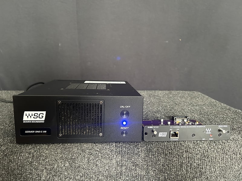 Waves Server ONE-C X9 + DN32-WSG Card for X32/M32 (Church | Reverb