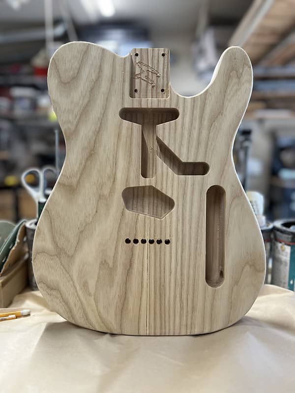 Ash "Arm and Belly Tele" Telecaster Tele Style Body (custom | Reverb