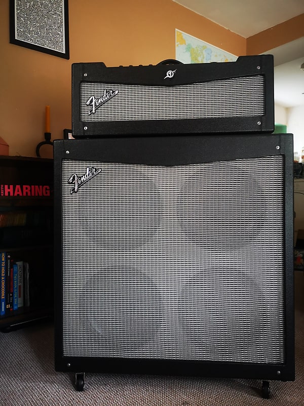 Fender Mustang V (V.2) half stack w/MS4 footswitch Early | Reverb UK