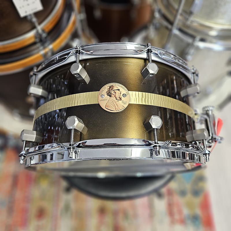 Honest Abe 14x6.5" Brass Snare Drum | Reverb