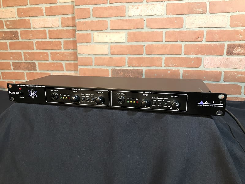 ART Dual MP Two Channel Tube Microphone Preamp Rackmount | Reverb