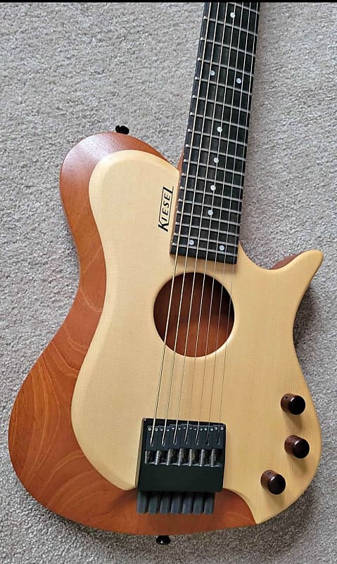 Kiesel Zeus Acoustic Electric Guitar - Natural | Reverb