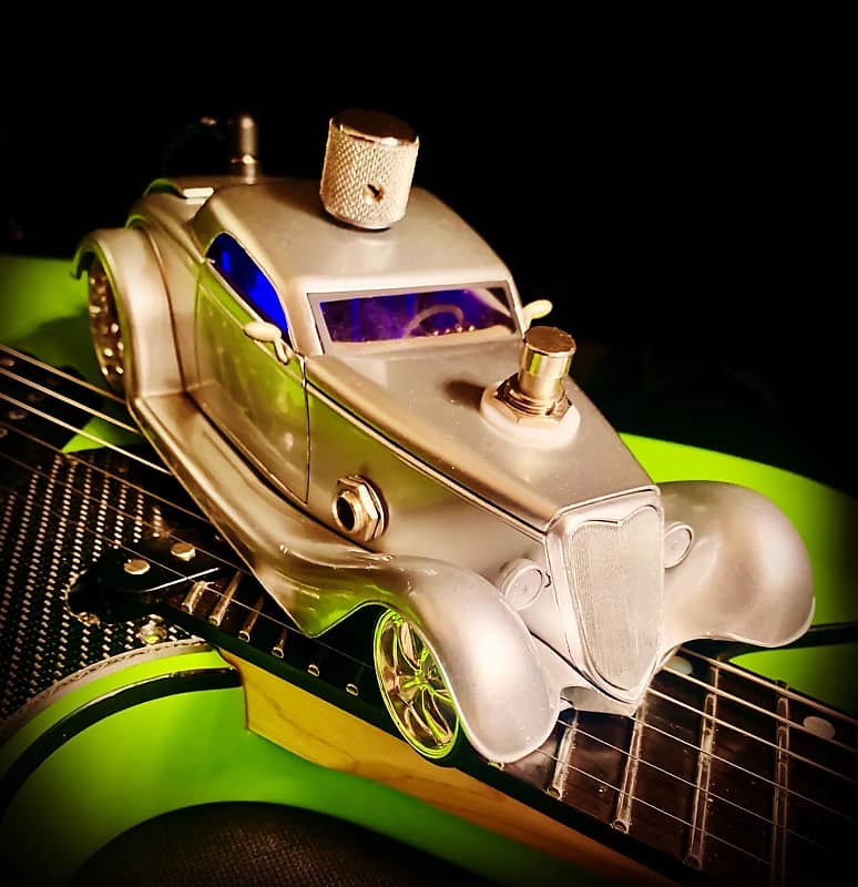 Danzart Electronics 34 ford coupe fuzz 2022 Silver | Reverb