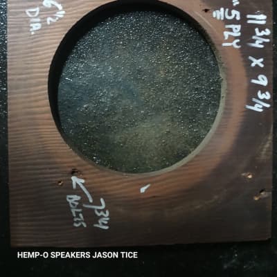 BAFFLE BOARD SPEAKER BAFFLE FOR 8" WE MAKE CUSTOM BAFFLES | Reverb