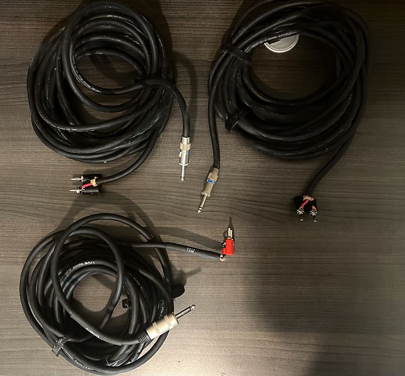 3 Speaker CABLES for the price of ONE - Live Wire Elite 12G | Reverb