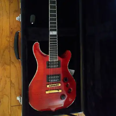 Fame Forum Custom 2021 Transparent Red (Mayones Factory) | Reverb