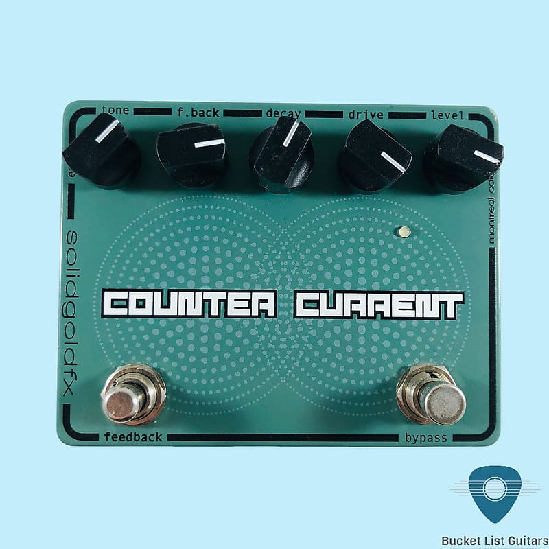 SolidGoldFX Counter Current Reverb & Momentary Feedbacker | Reverb