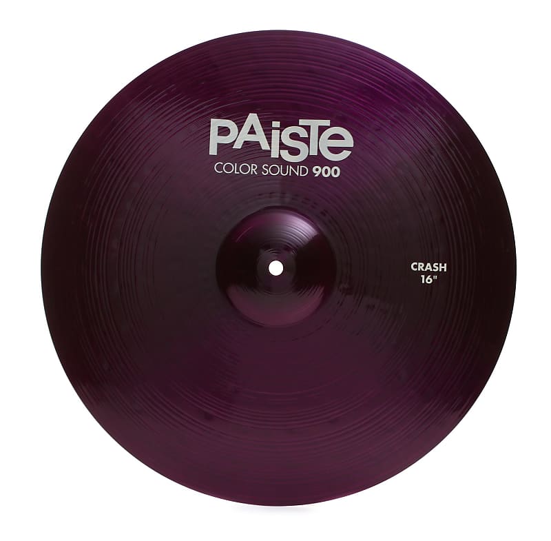 Paiste 16 inch Color Sound 900 Purple Crash Cymbal (2-pack) | Reverb