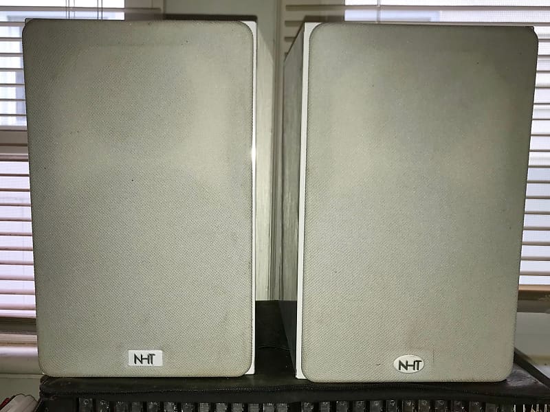 NHT Super One Stereo Speaker - Pair White | Reverb