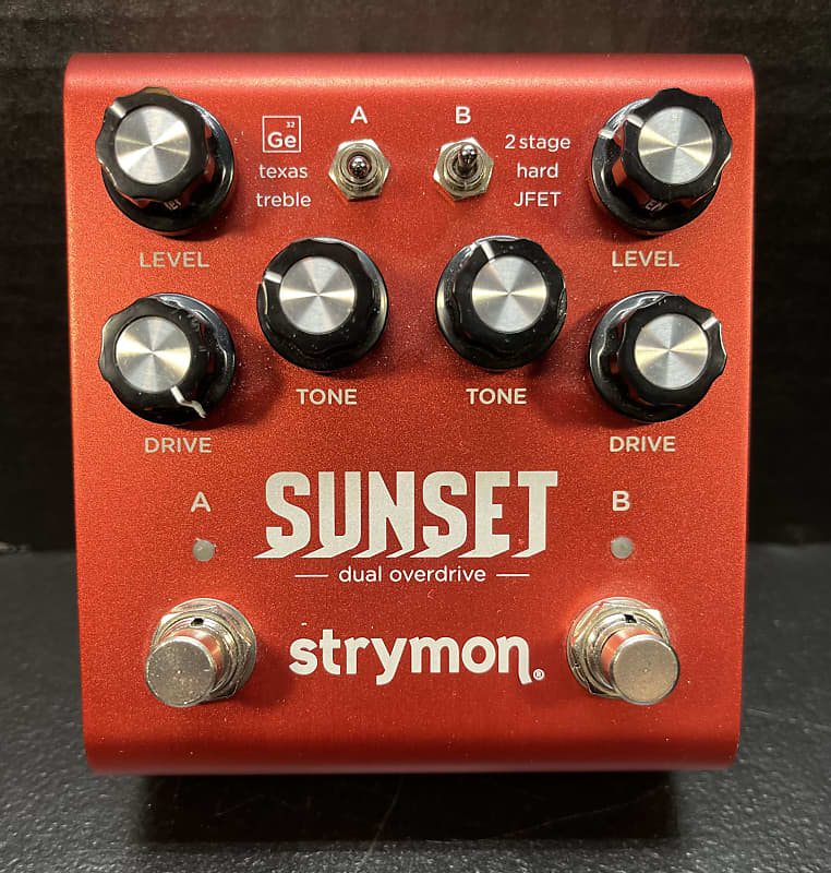 Strymon Sunset Dual Overdrive 2017 - Present - Red | Reverb