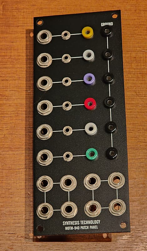 Synthesis Technology MOTM-940 PATCH PANEL 2010 - Black | Reverb