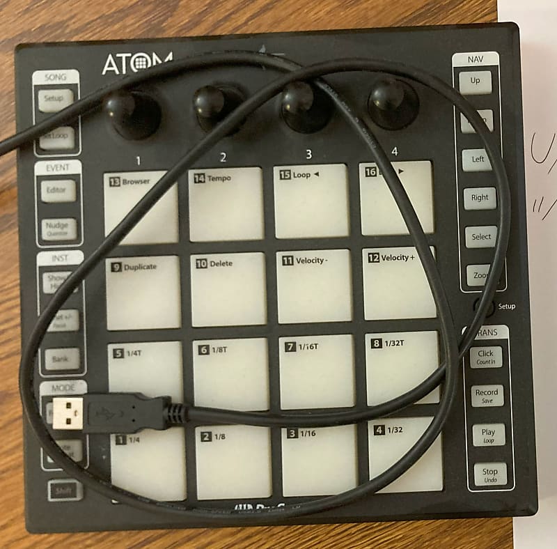 PreSonus ATOM USB 2.0 Pad Controller 2018 - 2019 - Black | Reverb