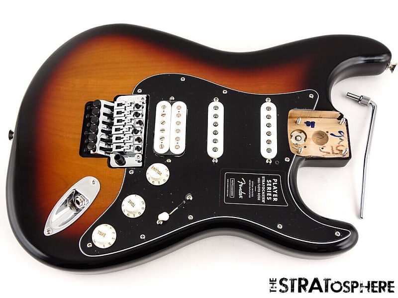 Fender Player Floyd Rose Stratocaster Strat LOADED BODY 3 - | Reverb