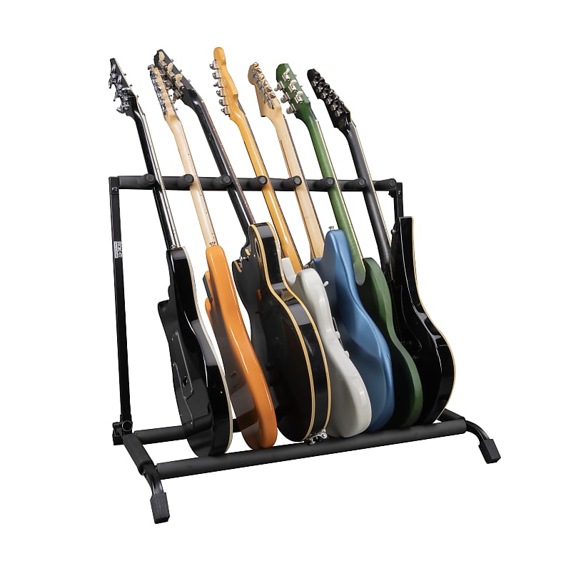 Rok-It Multi Guitar Stand Rack with Folding Design; Holds up | Reverb