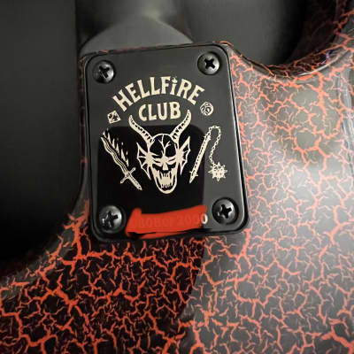 BC Rich Stranger Things Hellfire Club Warlock 2022 Red | Reverb