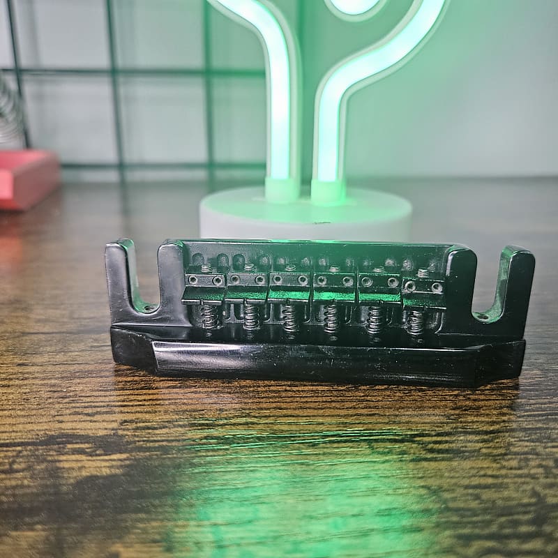 2x BC RICH Quad Bridge(s) -one Black and one Silver | Reverb