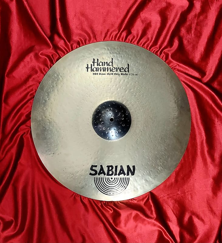 Sabian Hand Hammered Hh 21 Raw Bell Dry Ride !! $300 Or Best | Reverb