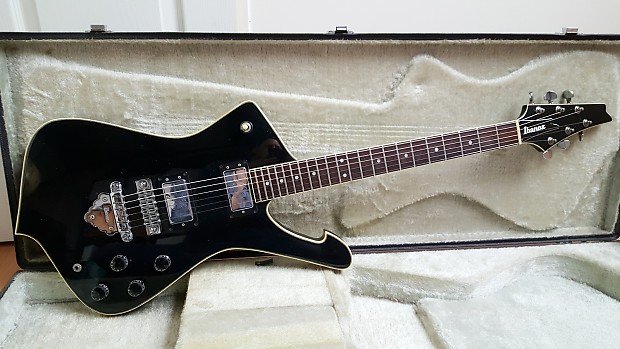 Ibanez Iceman IC100 1978 Black | Reverb