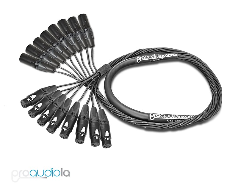 Standard 8 Channel Mogami 2932 Snake | Neutrik Gold XLR-F | Reverb