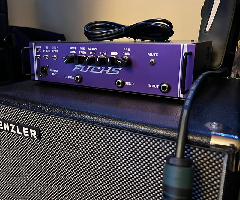 Fuchs FBT-700 Bass Amp Head SVT-Style 700 Watts with Carry | Reverb