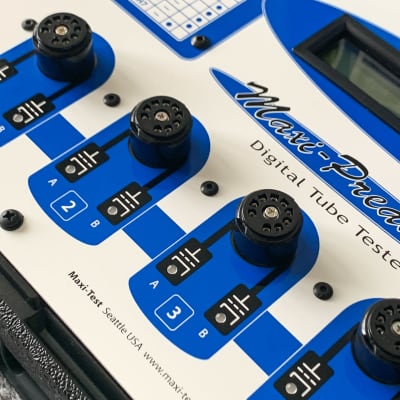 MaxiMatcher MaxiPreamp II Digital Tube Tester + 4 Socket | Reverb