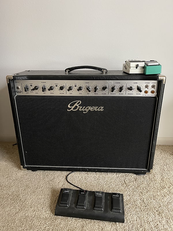 Bugera 6262 2x12 Infinium Combo w/ Brand New Tubes | Reverb