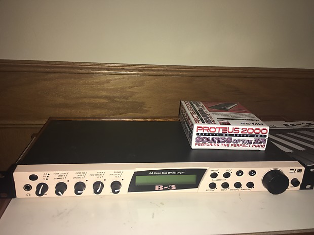 Emu B-3 Organ module with Proteus 2K card | Reverb