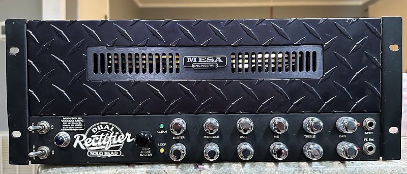 Mesa Boogie Dual Rectifier REV G racktifier racto 90s voodoo | Reverb