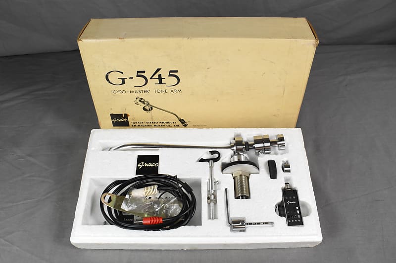Grace G-545 Gyro Master Tonearm W/ original Box In Excellent | Reverb