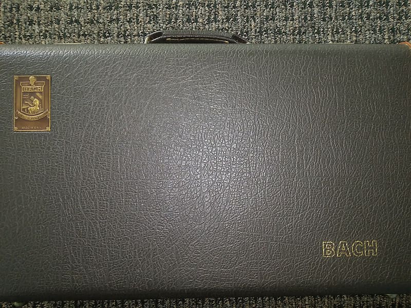 ACB Blowout Sale! NICE Bach Trumpet Case brown simulated | Reverb UK