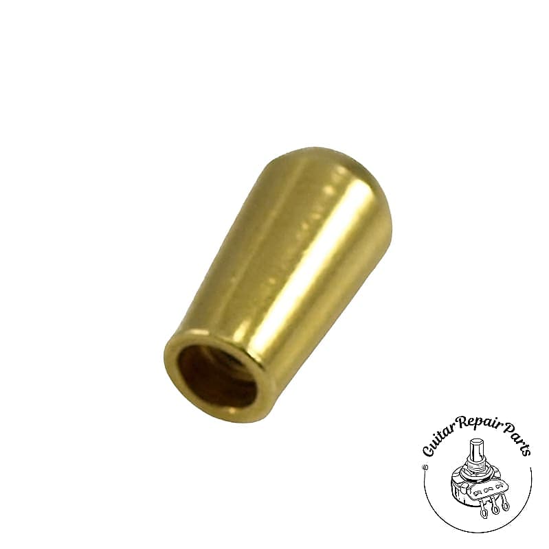 Metal Switch Tip for Pickup Selector Toggle - Gold | Reverb