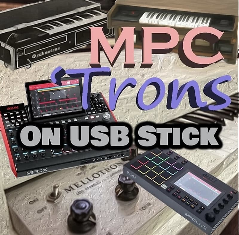 Mellotron MPC Expansions on USB Stick | Reverb