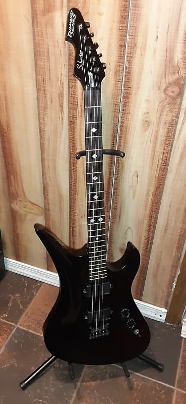 Schecter A-5X CelloBlaster Avenger Black 5 String Baritone | Reverb