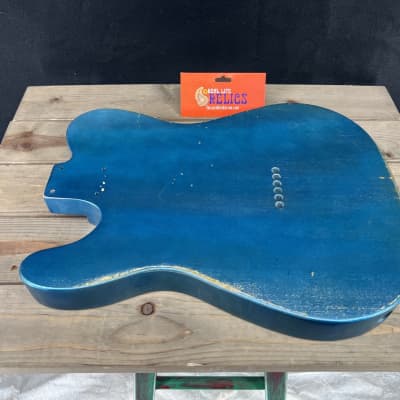 Real Life Relics 72 Tele® Deluxe Body Aged Lake Placid Blue | Reverb