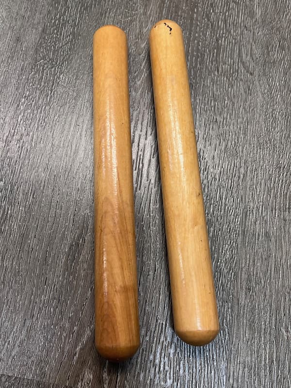 Wood Clave Rhythm Sticks (Pair) | Reverb