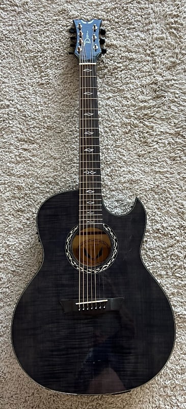 Dean Guitars Exhibition Ultra FM 7-String Acoustic-Electric | Reverb