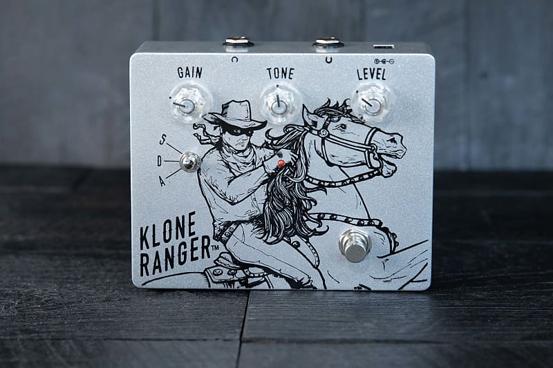 Klone Ranger. Vintage overdrive pedal clone. Designed, hand | Reverb